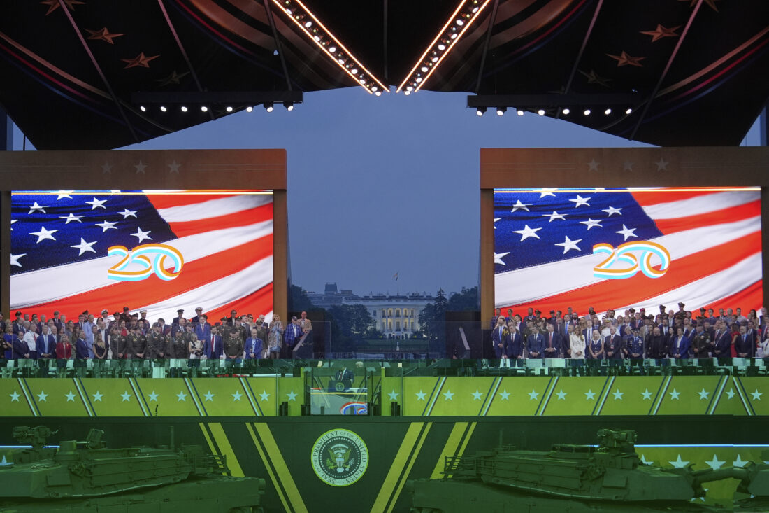 The Army turns 250. Trump turns 79. Cue funnel cakes, festive bling ...